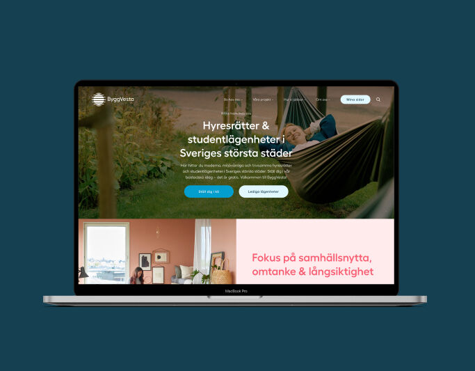 Ny webbplats och visuell identitet - ByggVesta